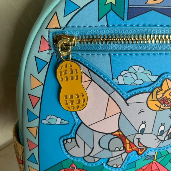 Loungefly | Bags | Loungefly X Disney Dumbo Stained Glass Backpack ...